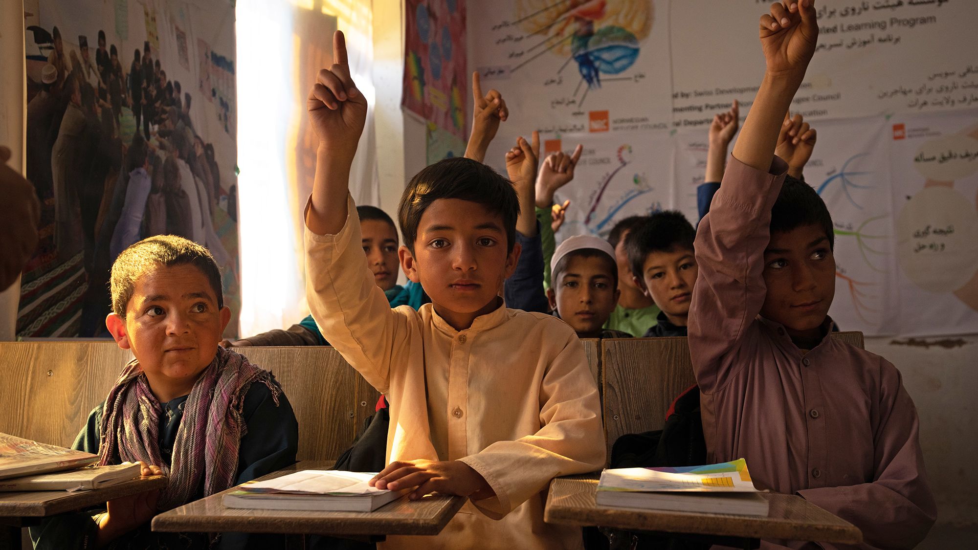 Det finns ett akut behov av att investera i utbildning till barn pa flykt